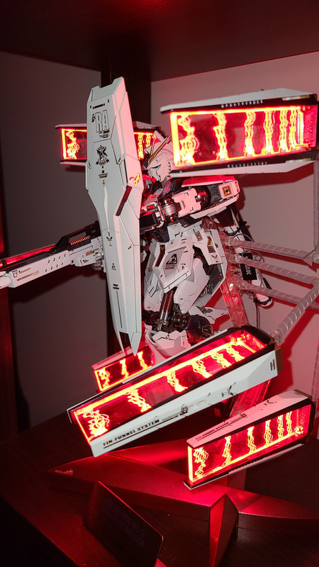 MG Nu Ver ka Kosmos LED + Metal Inner Frame : r/Gunpla