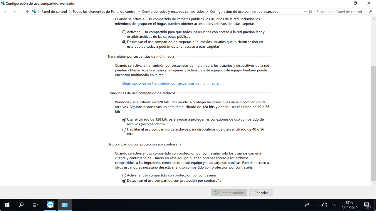 [Win10] - compartir archivos en una red de 2 computadoras - Perú Hardware