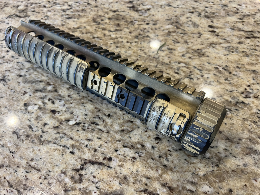 Knights Armament KAC MK11 Mod 0 Rail RAS SR25 Match M110 - Page 1 ...