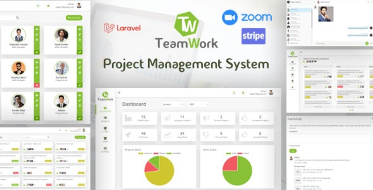 TeamWork Laravel - Project Management System PHP Script – Bliter GPL