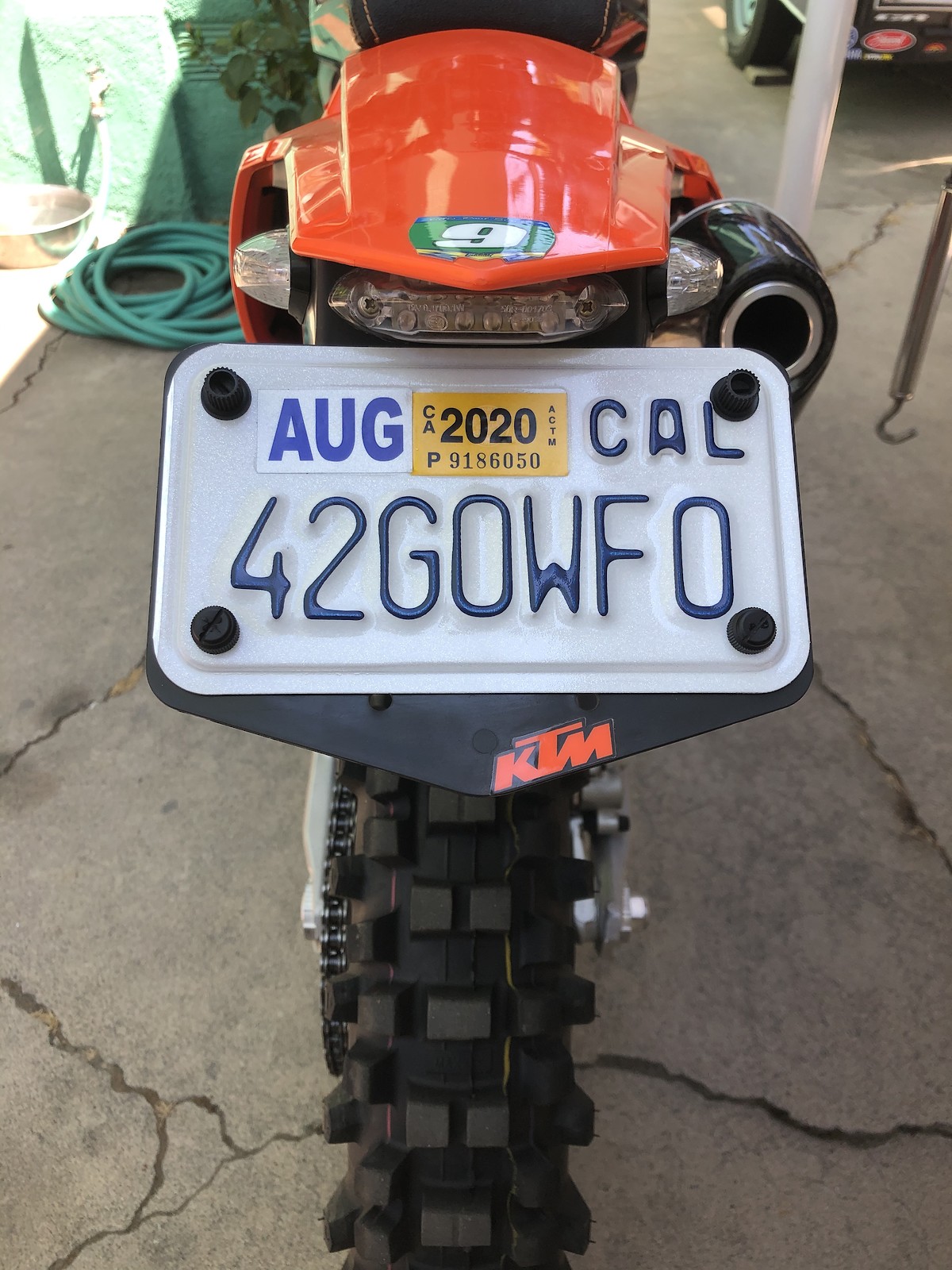 KTM LICENSE PLATE — Postimages
