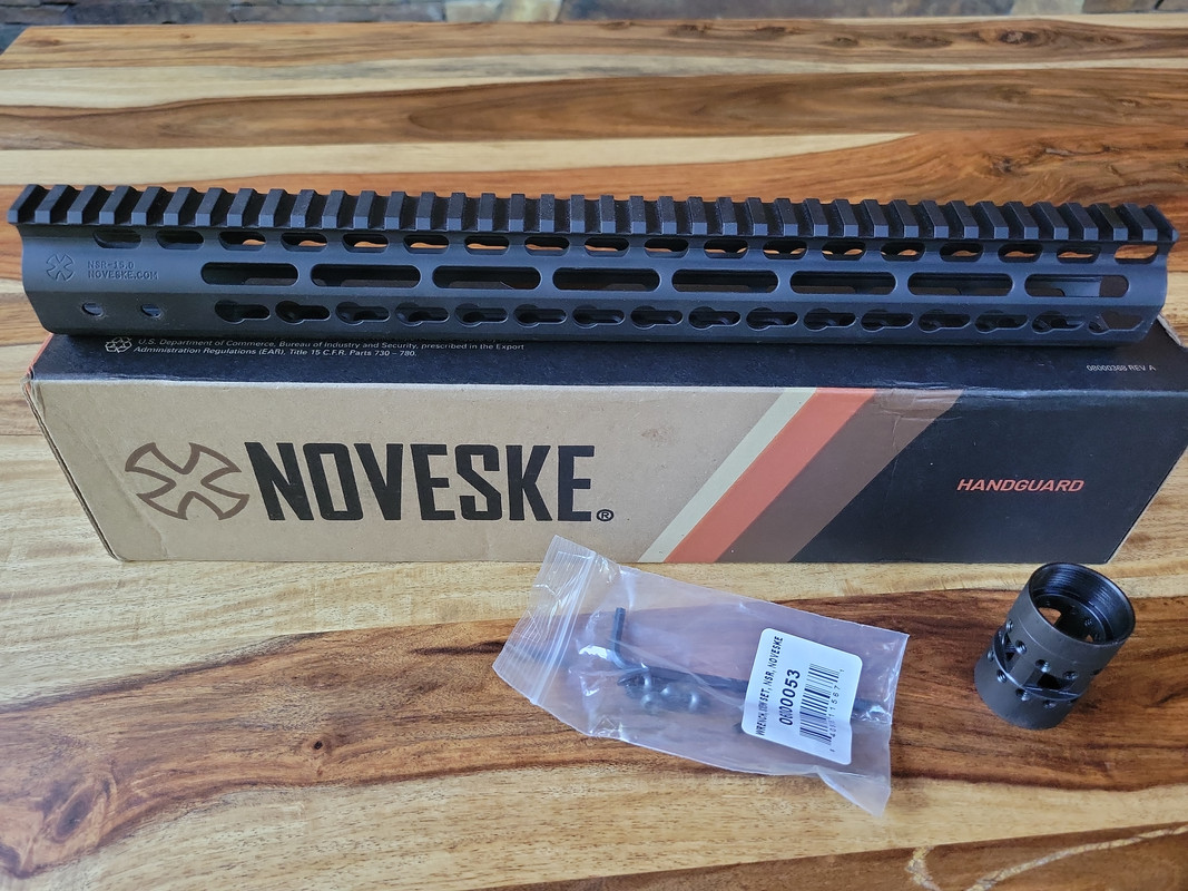 (SOLD) Noveske NSR Keymod 15" Handguard - Calguns.net
