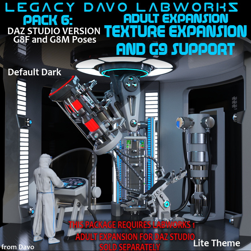 (FILLED 2023-07-18) Legacy Davo: Labworks 1 Adult Expanion Texture Exp ...