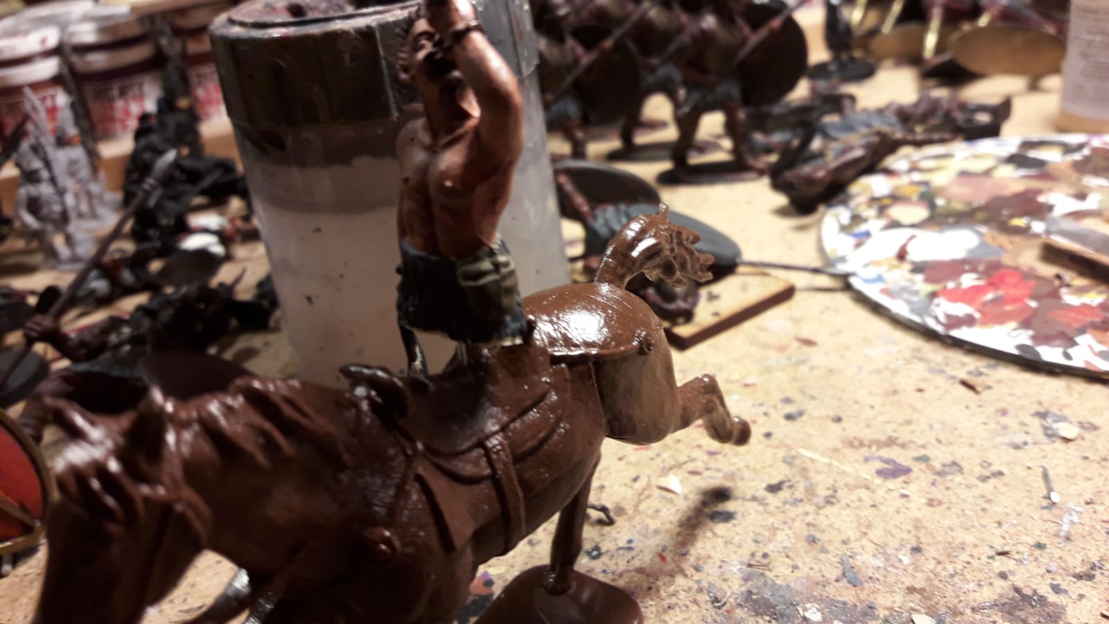 Hannibal's Army PUNIC W 54 MM Gaul Cavalry Trans 02 — Postimages