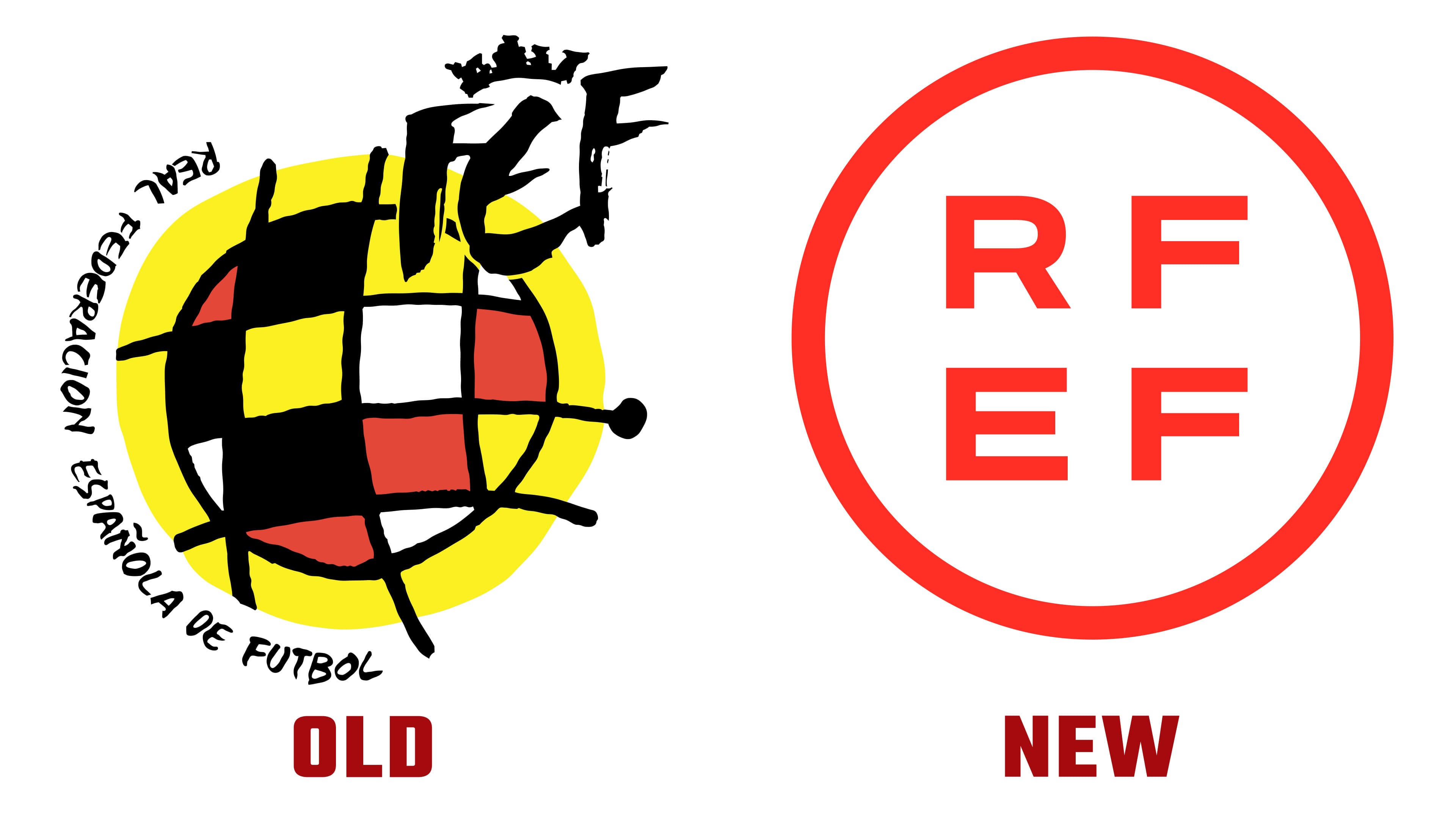 Royal Spanish Football Federation RFEF New and Old Logo history ...
