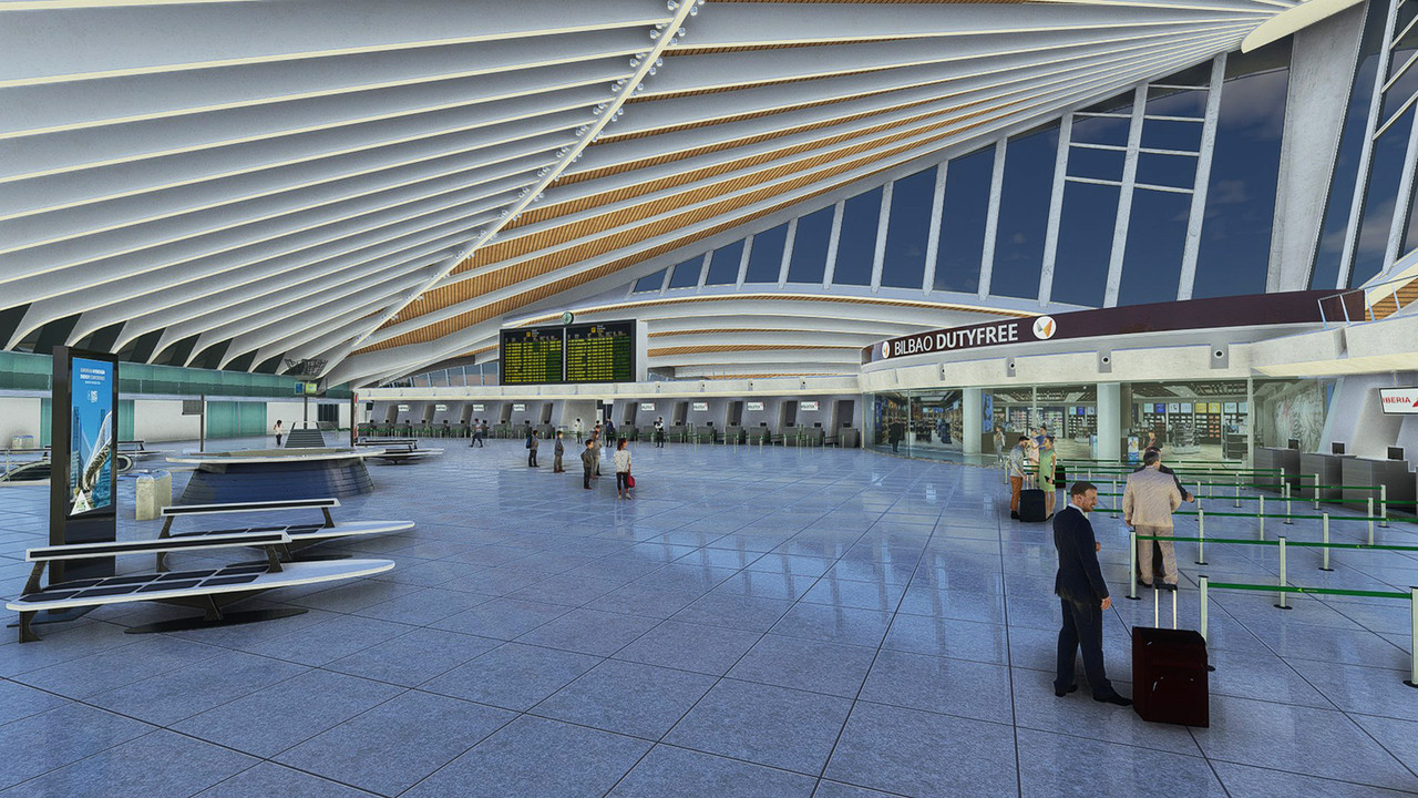 Bilbao Airport LEBB in Nth Spain - Community Screenshots - Orbx ...