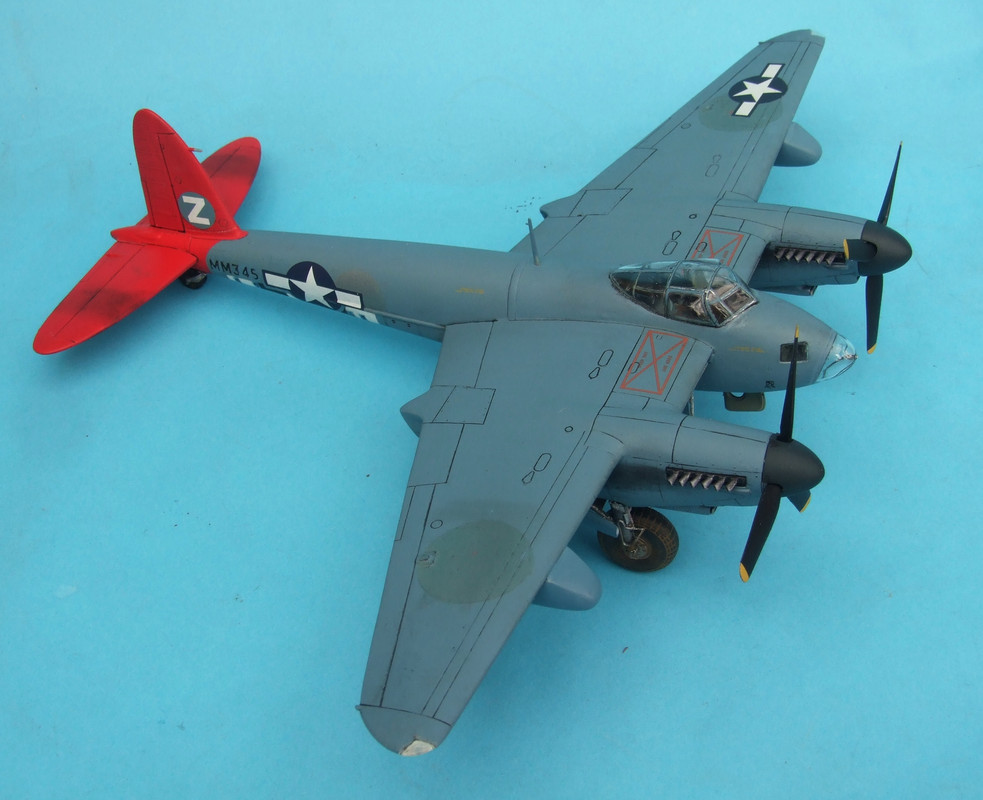 1/48th Airfix Mosquito PR.XVI, 653rd BS, 25th BG(R), USAAF, RAF Watton ...