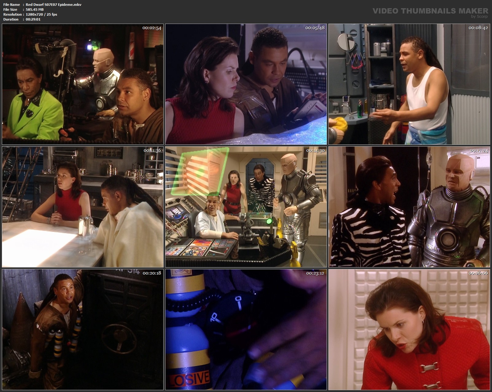 Red Dwarf S07 E07 Epideme mkv — Postimages