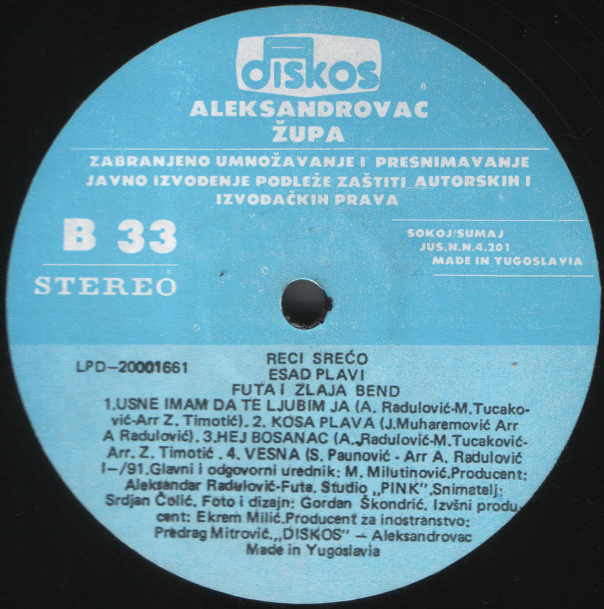 Esad Plavi 1991 B — Postimages