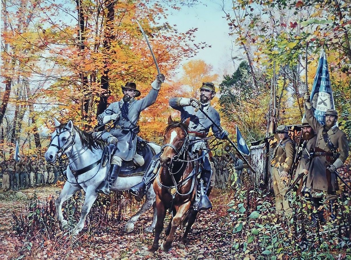 Civil americana, Spring Hill, Formen Brigadas, Generales Cleburne ...