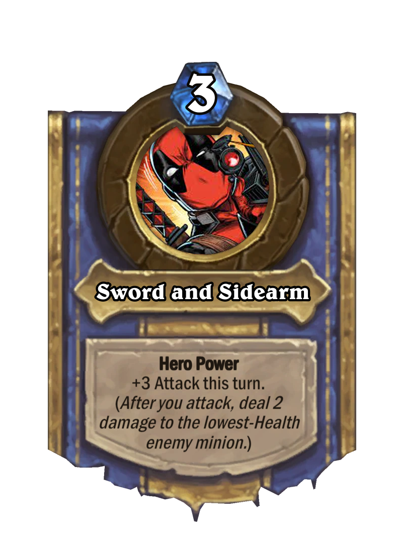 05 Deadpool Hero 03 Sword and Sidearm Hero Power — Postimages