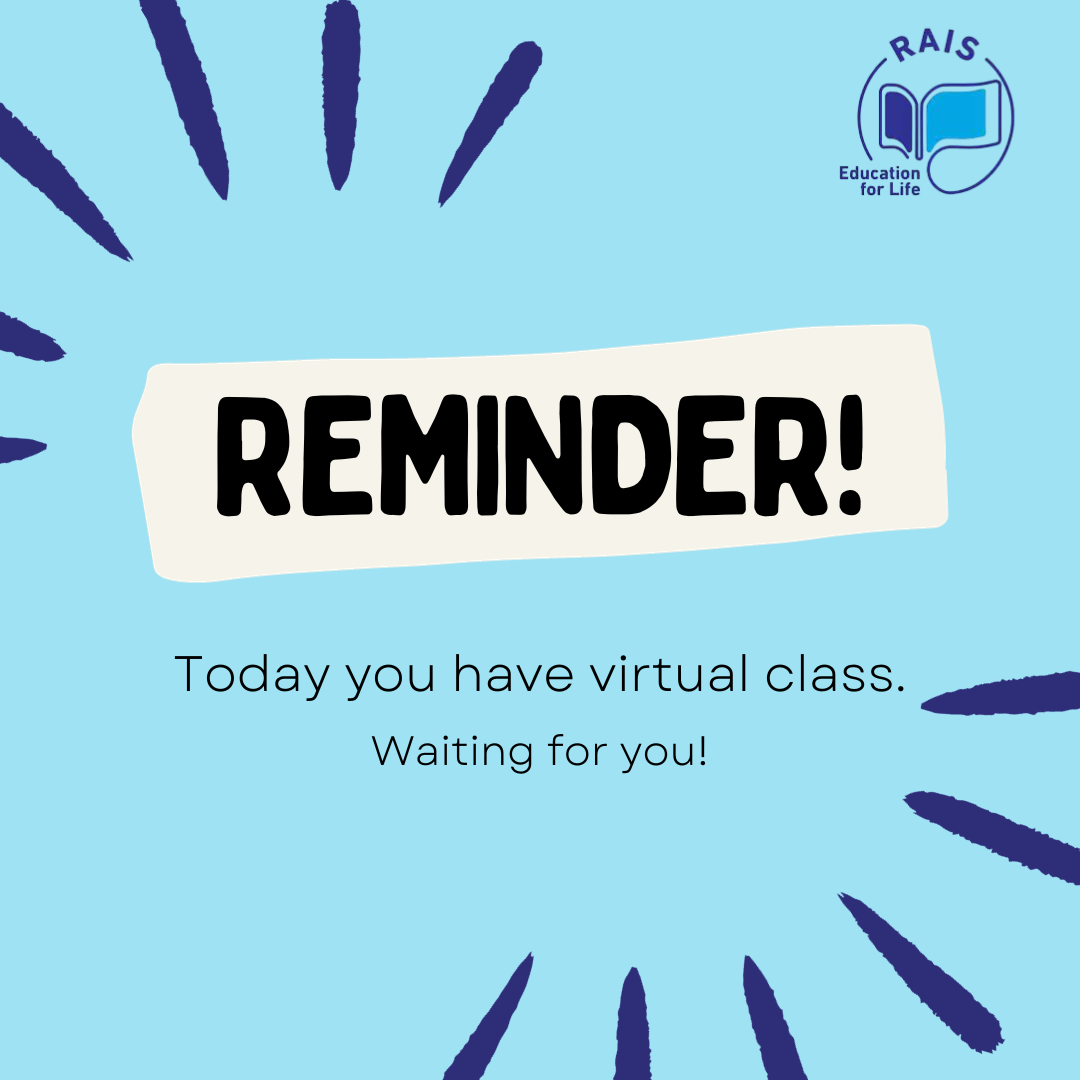 Virtual Classes Reminder post — Postimages