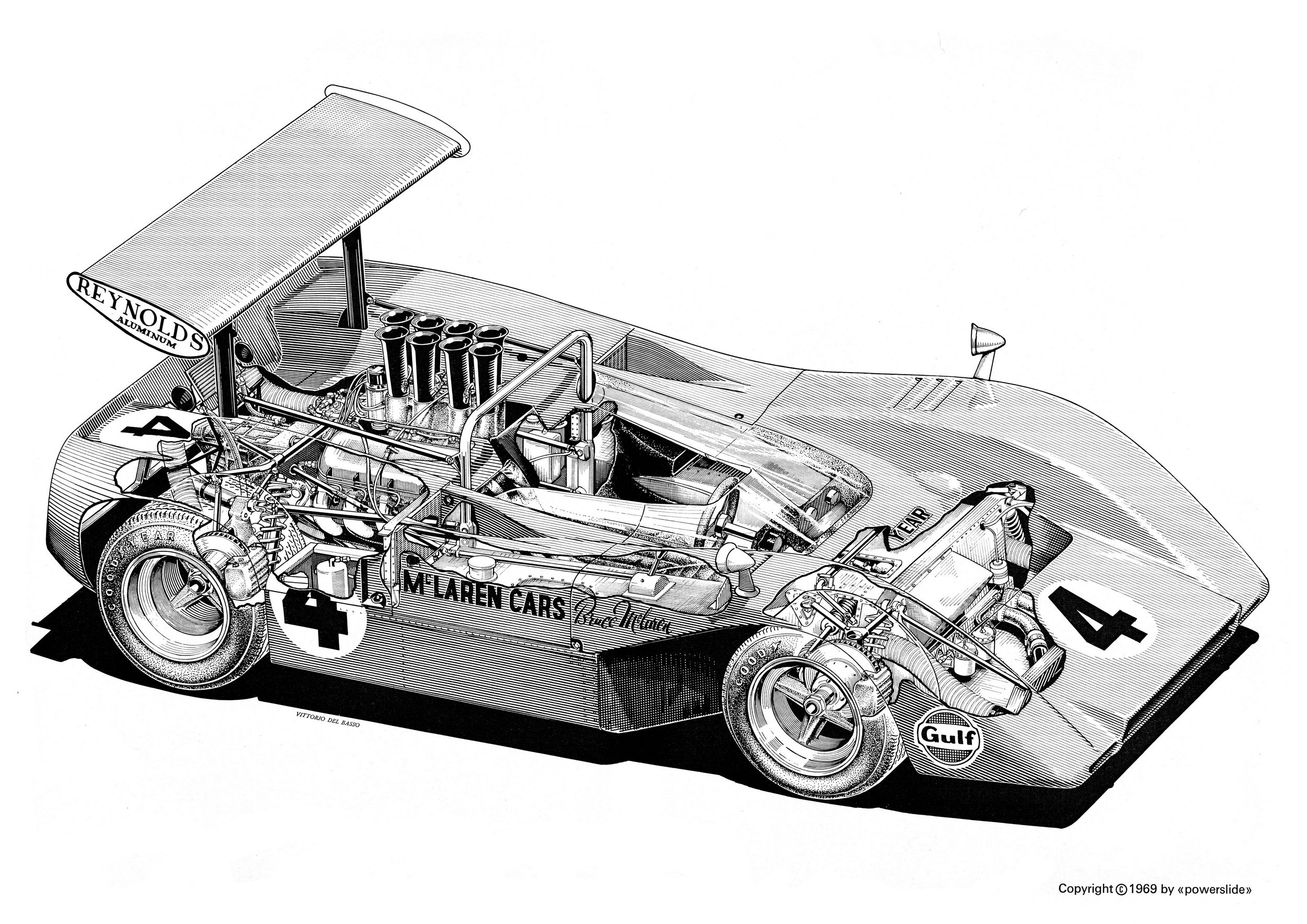 Mclaren M8 B by Vittorio del Basso — Postimages