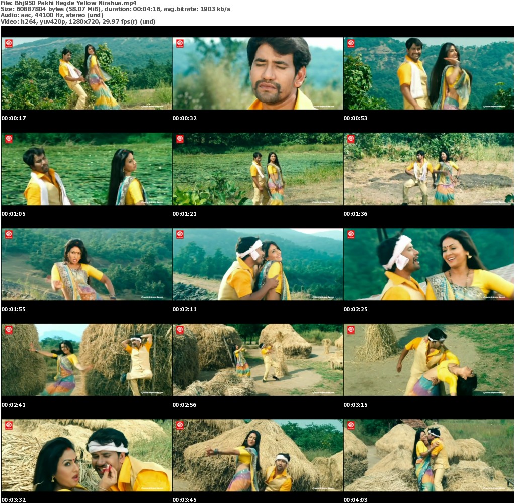 Bhj950 Pakhi Hegde Yellow Nirahua — Postimages