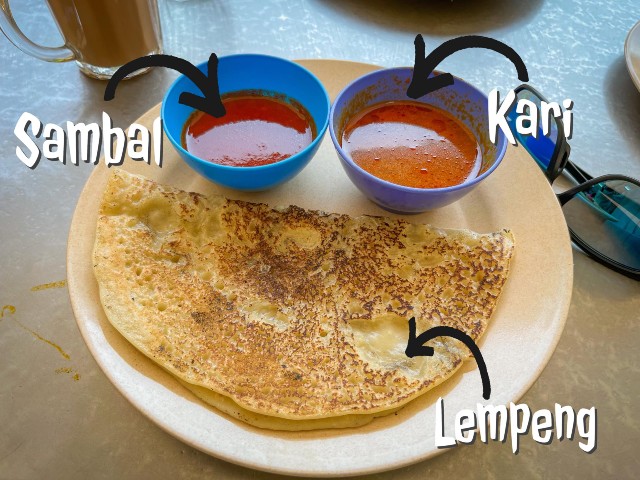 Lempeng dan Ubi Rebus