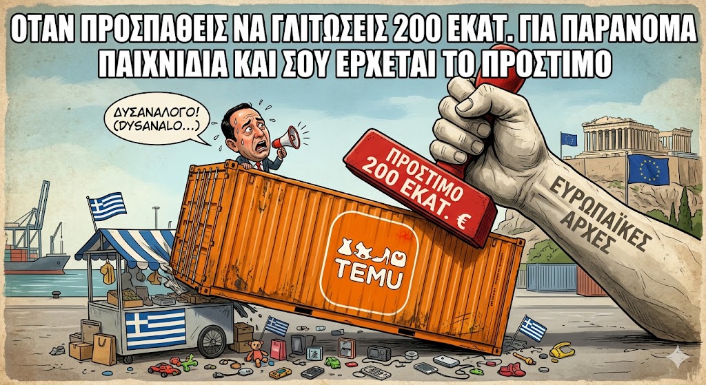 Πρόστιμο 200 εκατ. ευρώ στην Temu από την ΕΕ για παράνομα προϊόντα ...