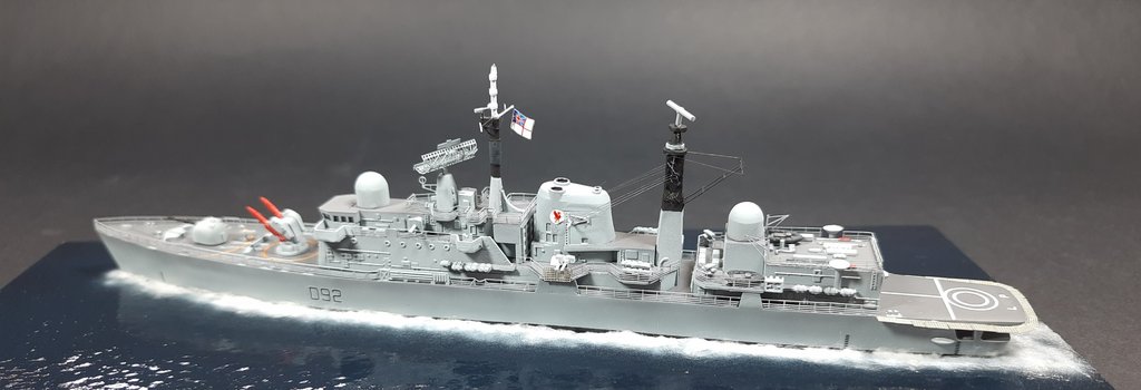 HMS Liverpool - Type 42 Batch 2 Destroyer - 1/700 - Ready for ...