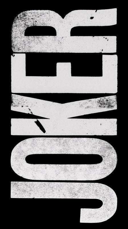 Joker (2019 Movie) Joker Joker text texture 1080 P wallpaper — Postimages