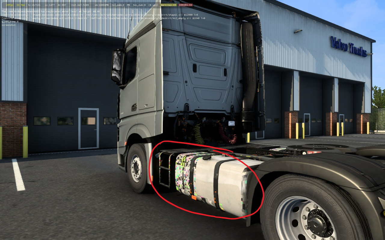 Stange texture on Mercedes-Benz New Actros StreamSpace truck [NOT A BUG] - SCS Software