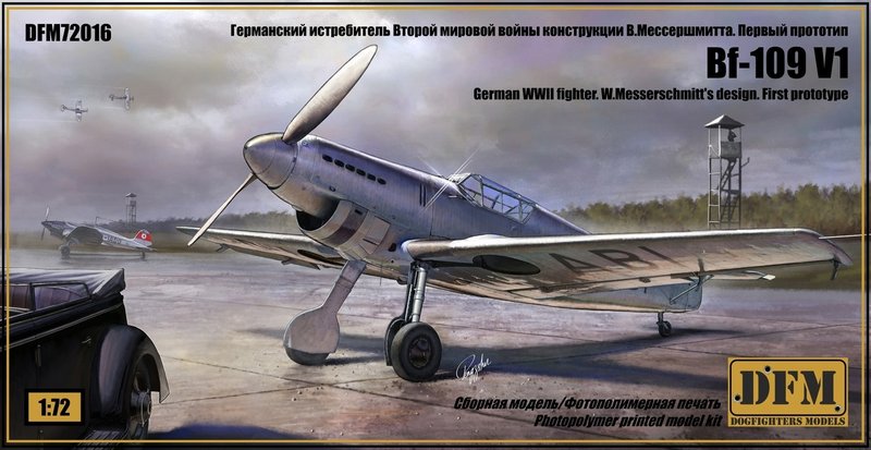 1/72, 1/48 & 1/32 - Messerschmitt Bf.109V-1 3D printed kits by ...