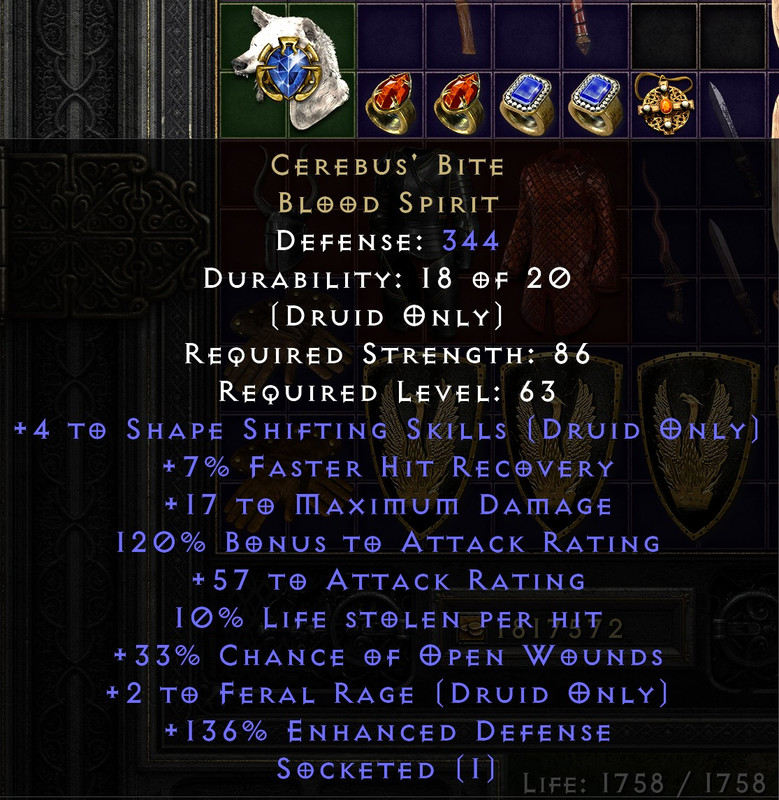 Gg Fury Jewel'd Perfect Cerebus Ft ( Minus Ed ) - Topic - d2jsp