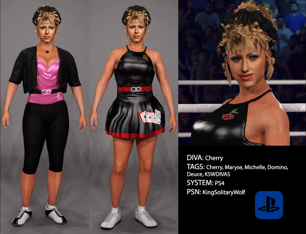 2K23 KSW Diva Creations - Major Updates: Daffney, Vickie, Trinity ...