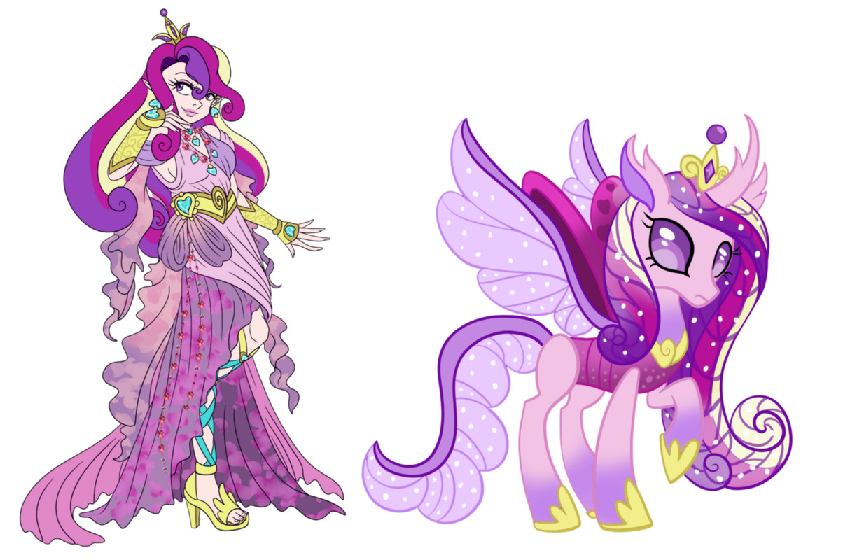 High Elf (and Changeling) Cadance - Art for Fanfiction - Fimfiction