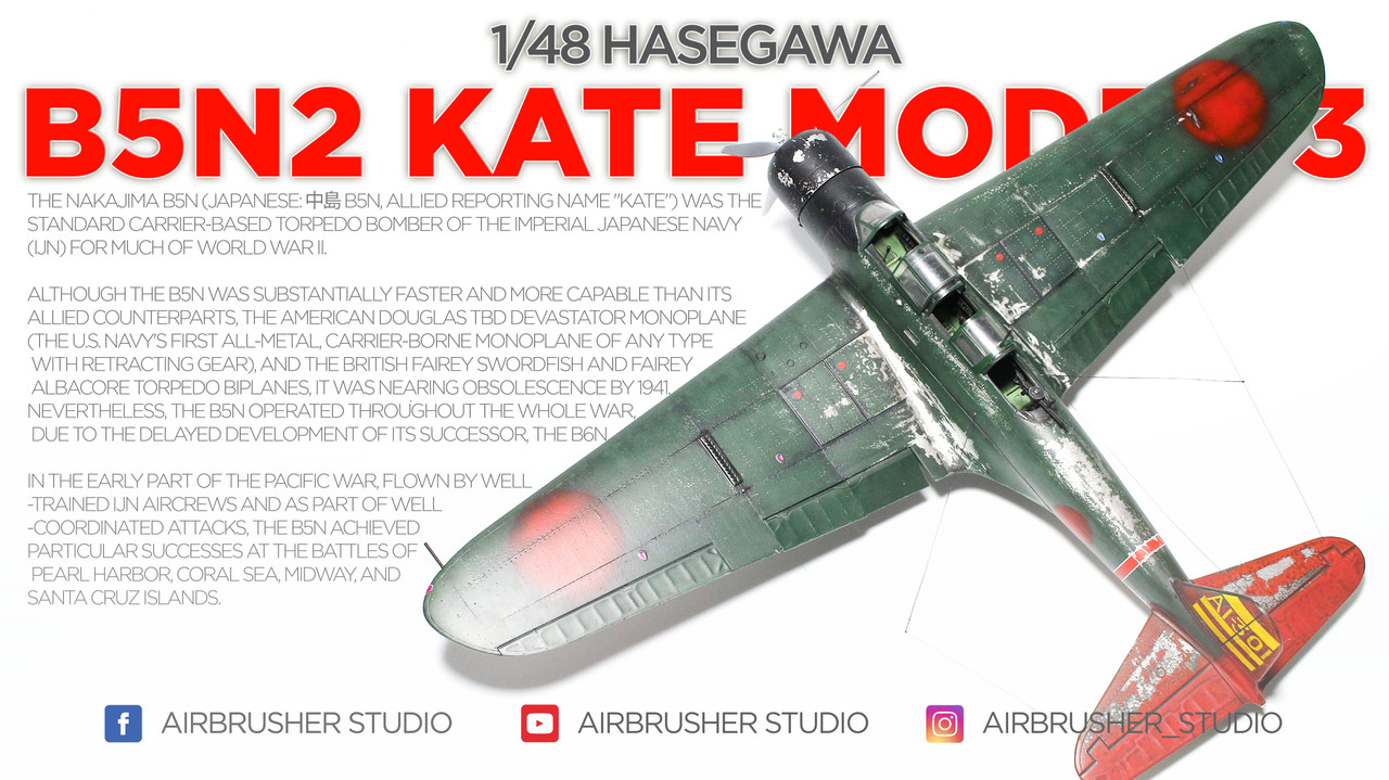 1/48 HASEGAWA B5N2 KATE MODEL 3 - Ready for Inspection - Aircraft ...