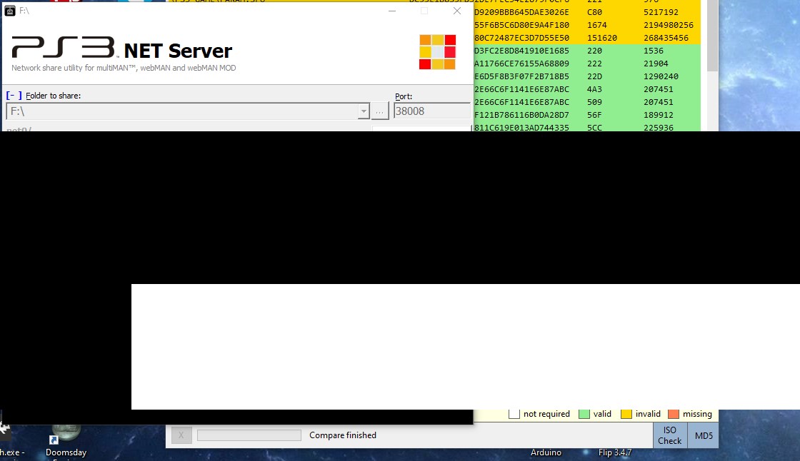 ps3 net server gui bug - win10 | PSX-Place