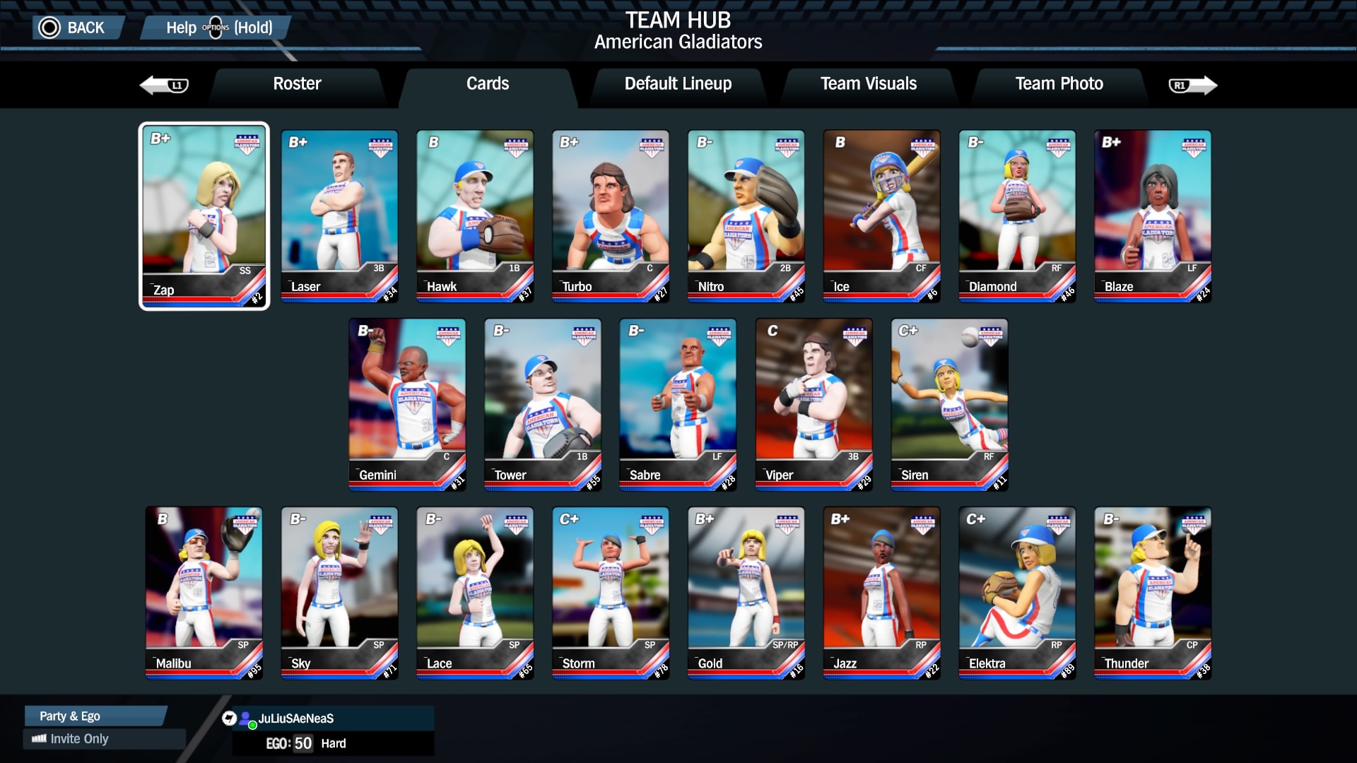 americangladiators players — Postimages