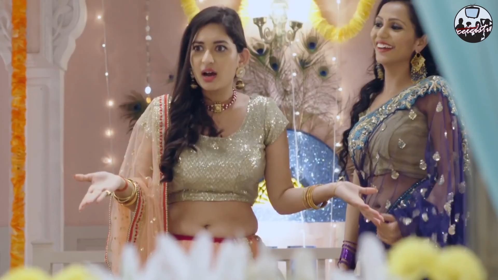 Beautiful Serial Girl Showing Open Navel mp4 snapshot 01 32 160 ...