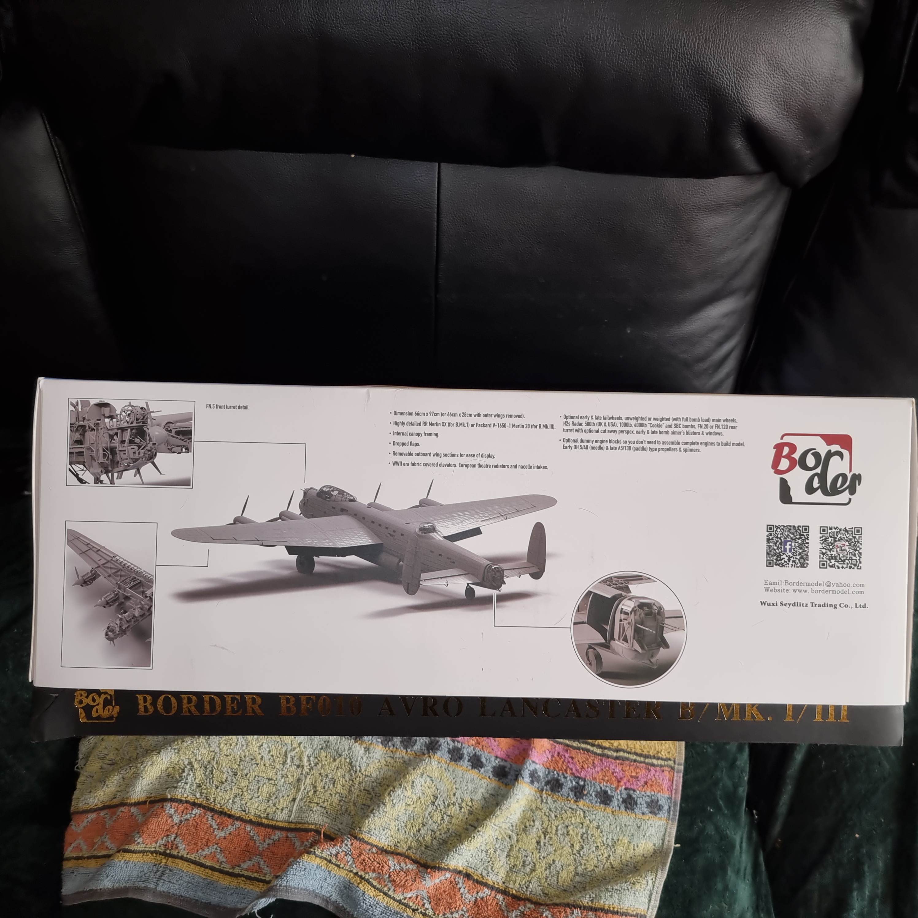Border Models 1/32 Lancaster - Reviews/Comments - Global Scale Modeller