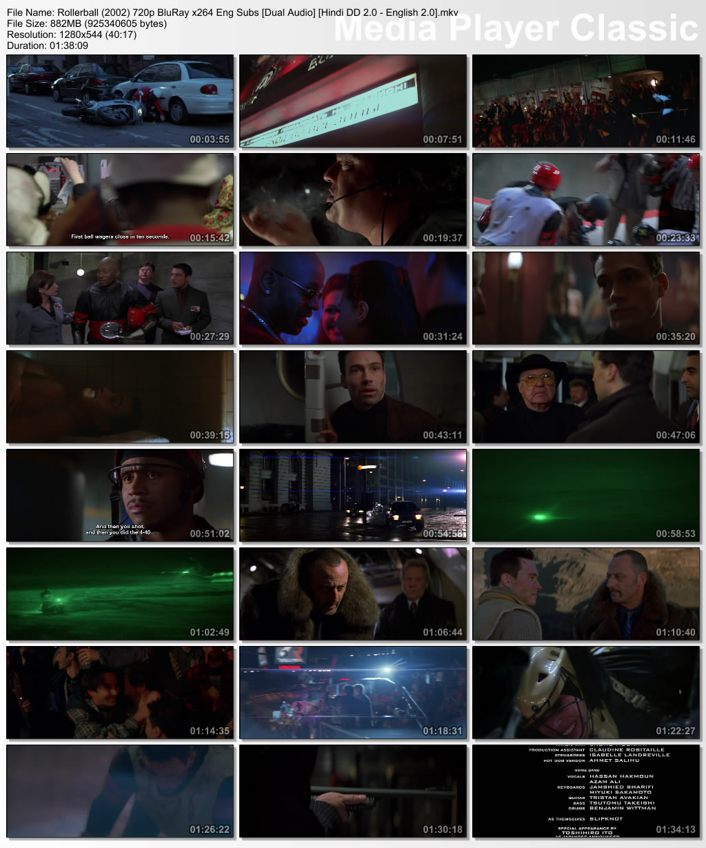 Rollerball (2002) 720p Thumbs — Postimages