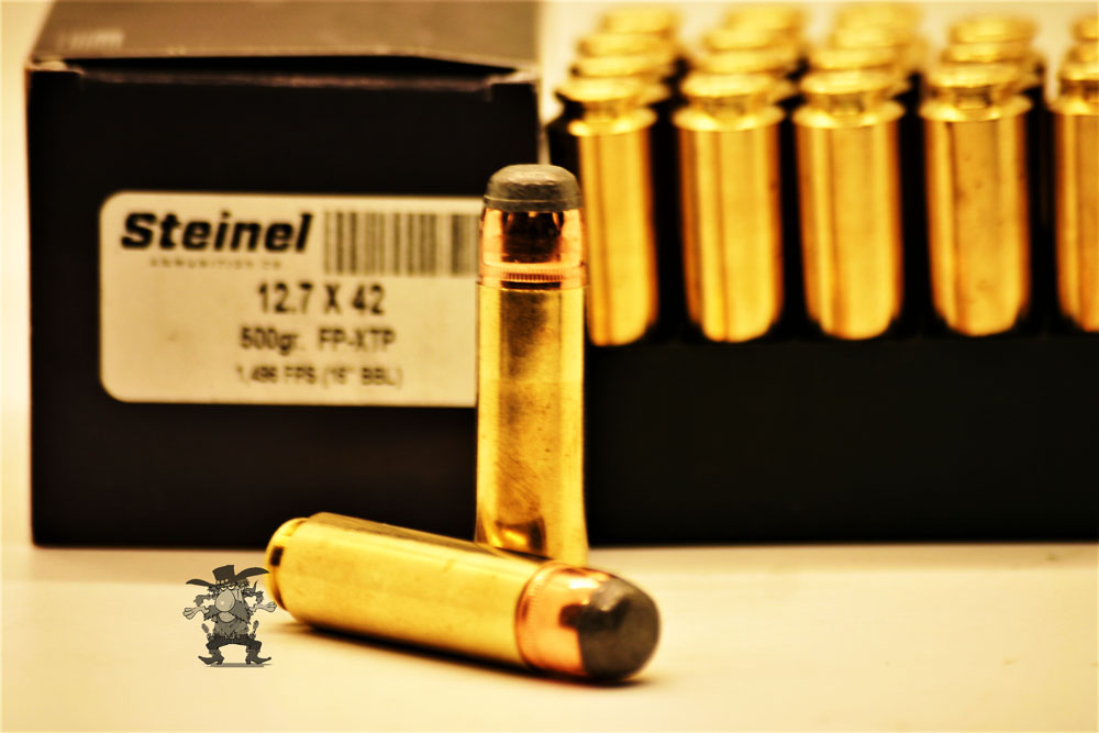 STEINEL 12.7x42mm 500 GRAIN BEOWULF 50 FP-XTP 500GR 20 Rounds SERIOUS ...