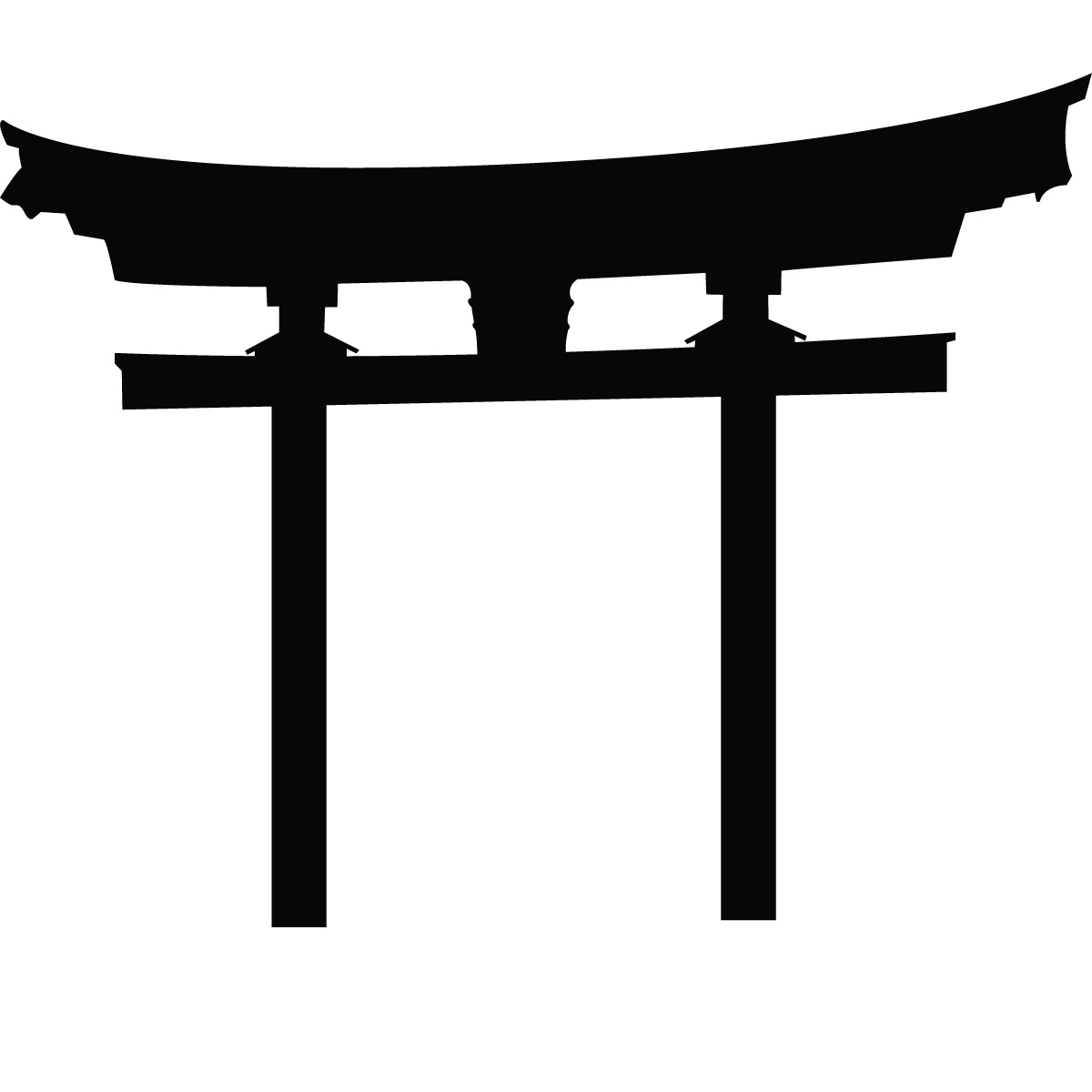 Japanese arch wall art decal 11 — Postimages