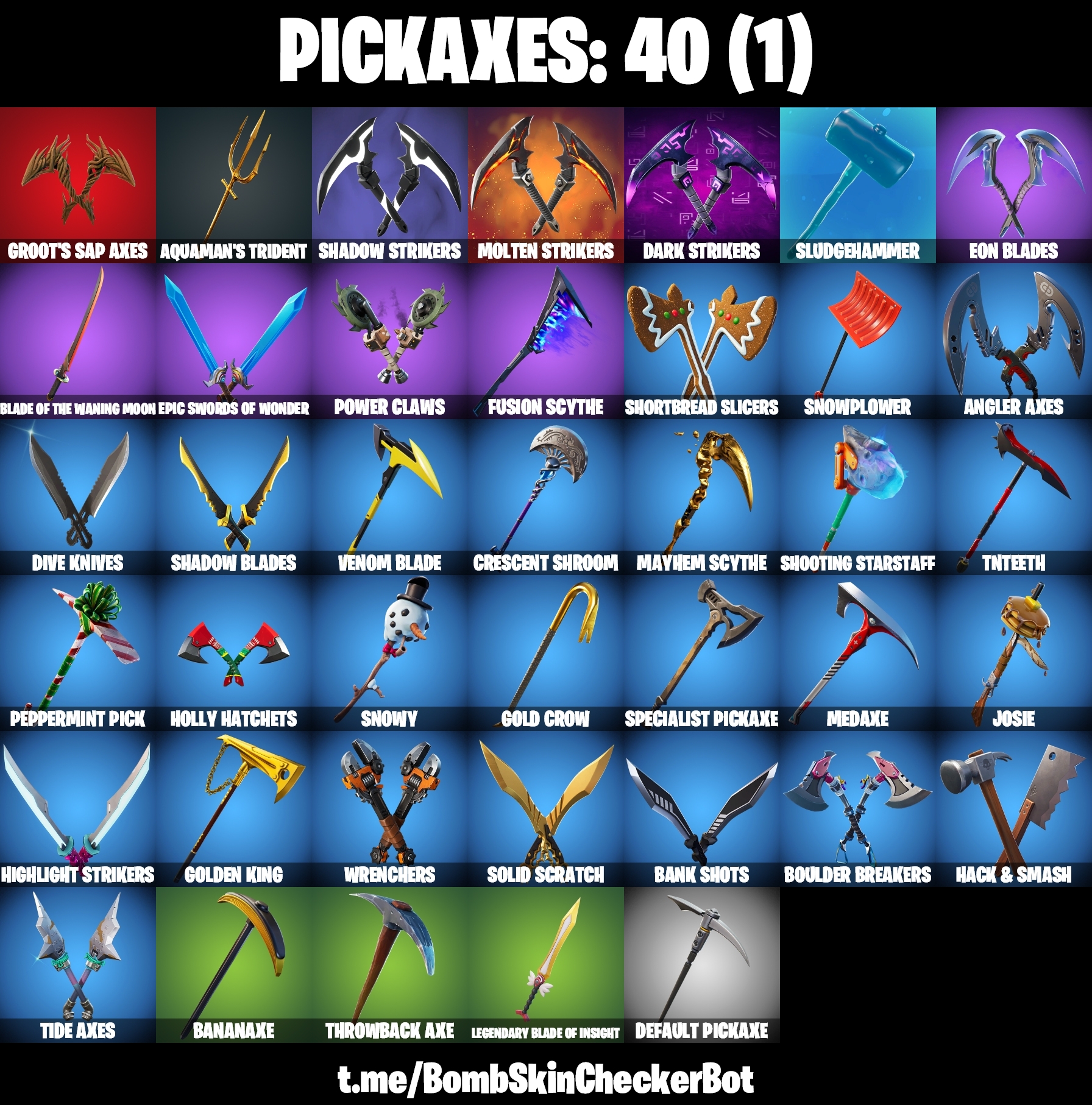 Pickaxes — Postimages