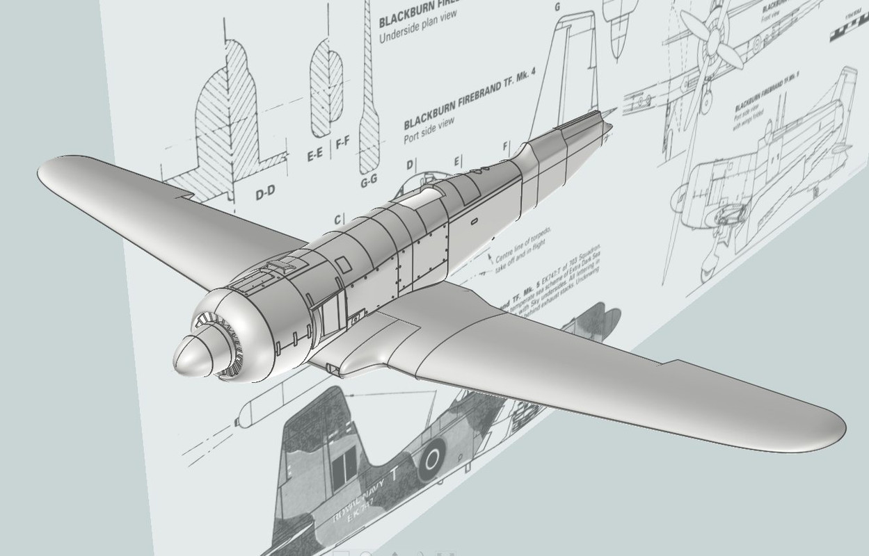 1/32 - Blackburn Firebrand by Flying S Models - in design - The ...
