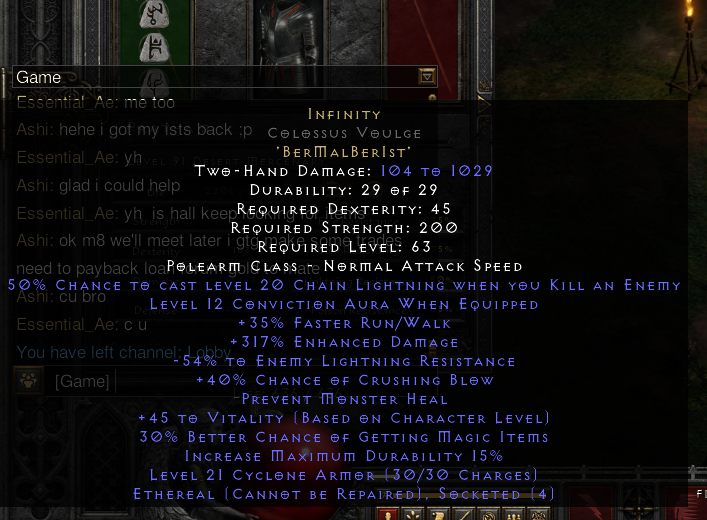 Wtb-infinity - Topic - d2jsp