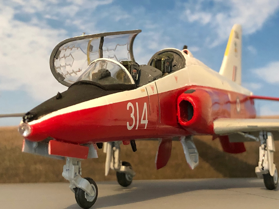 Hawk T.1, XX314, No. 4 FTS, RAF Valley, 1986. - Ready for Inspection ...