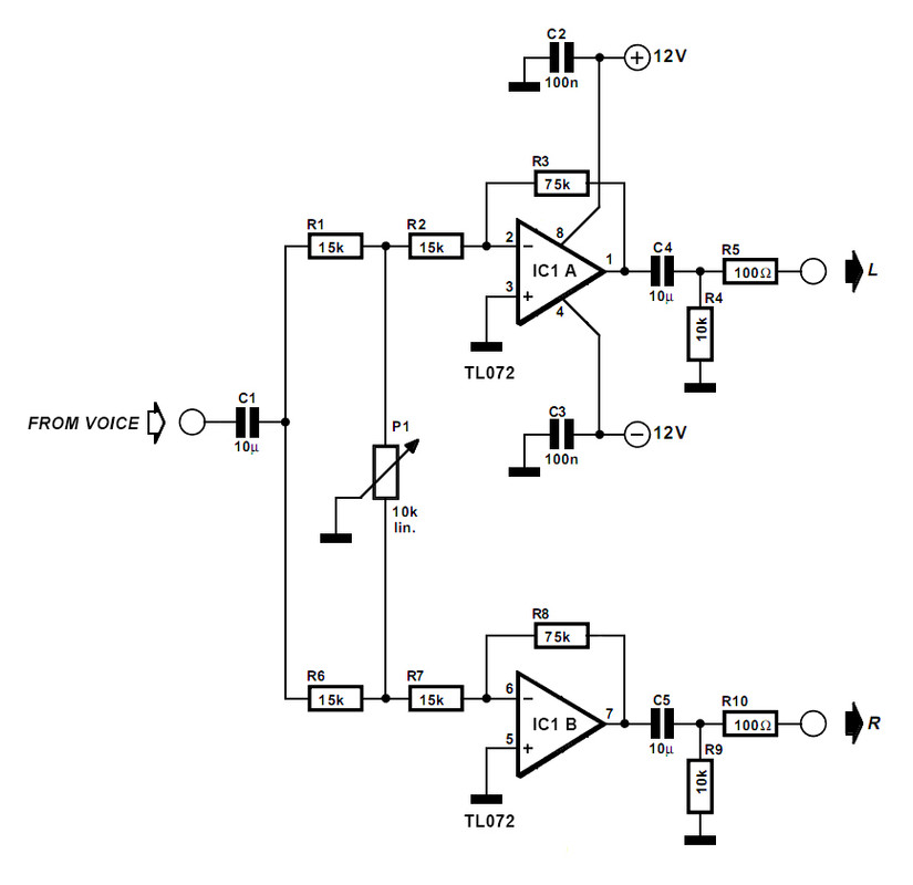 Pan Pot circuit idea — Postimages
