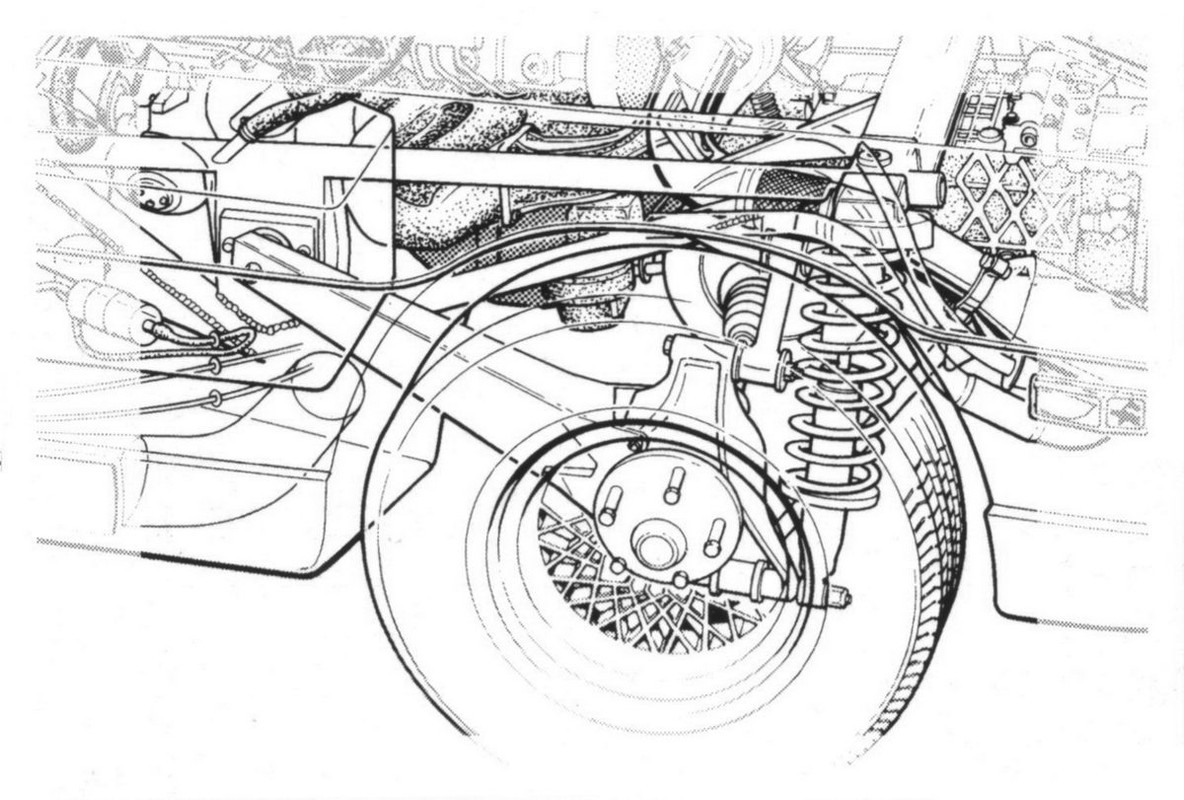 Lotus Esprit rear suspension — Postimages