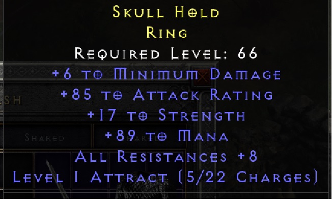 Ft List (n1 Str/min/mana/ar Ring) - Topic - d2jsp