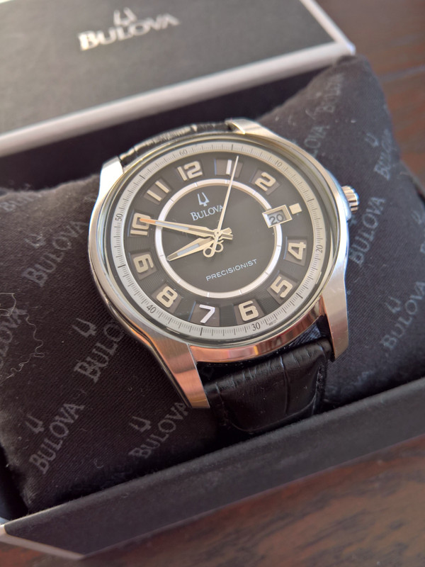 Sold! - Bulova Precisionist 96B127 - 262 kHz movement | WatchUSeek ...