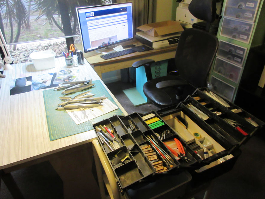 Lets see your modelling work areas - Page 46 - International Scale Modeller