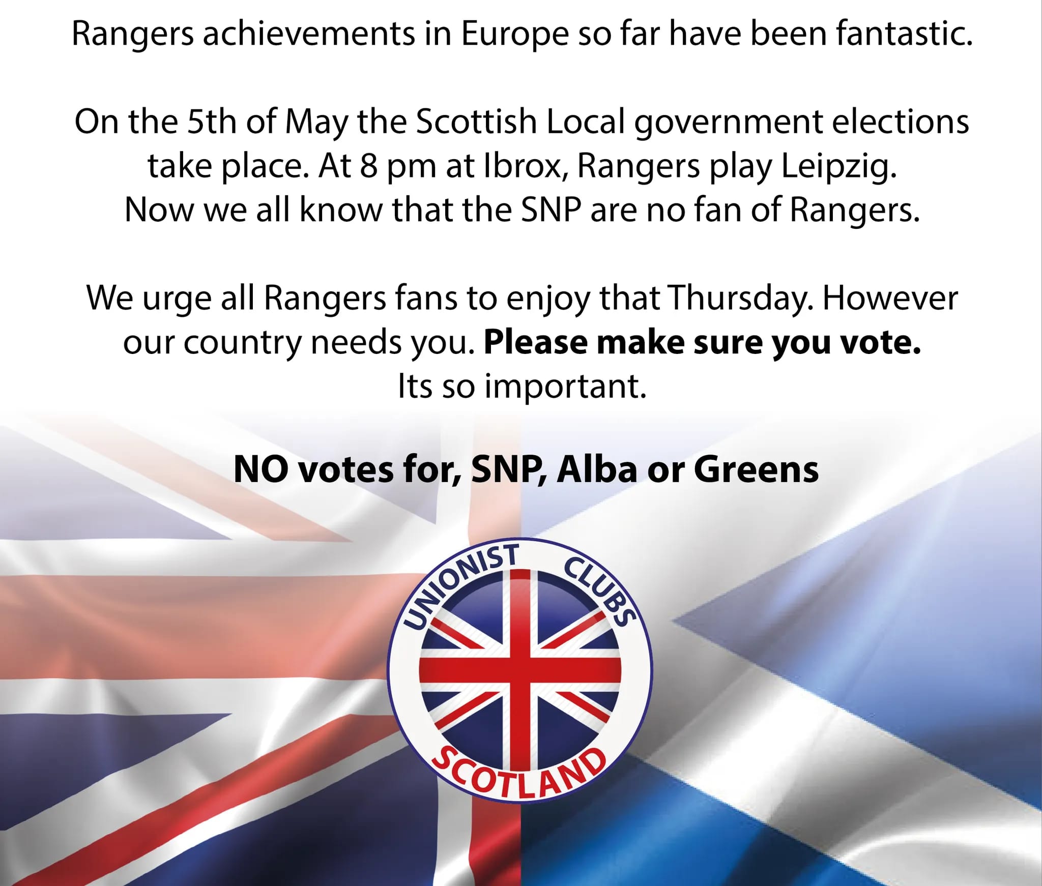 Don't Vote SNP — Postimages