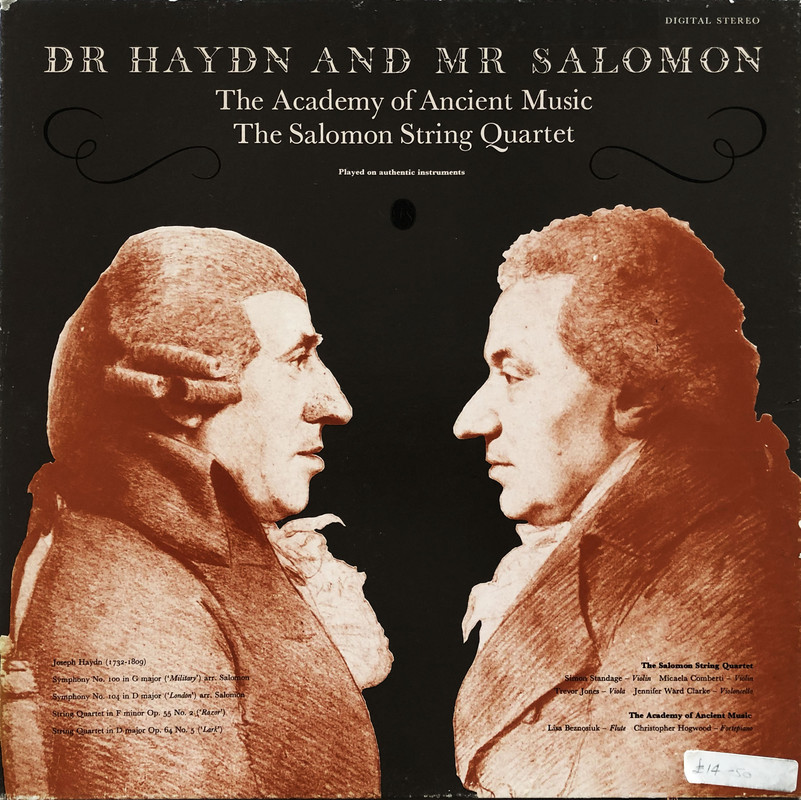 Folio Archives 212: Dr. Haydn & Mr. Salomon 2 x 12" LP Box Set by the ...