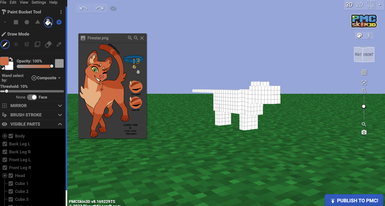 How To Make A Realistic Cat Mob Skin | Tutorial