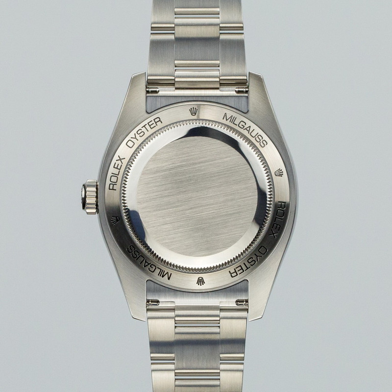 Rolex Milgauss ref 116400 GV Z Blue 4 — Postimages