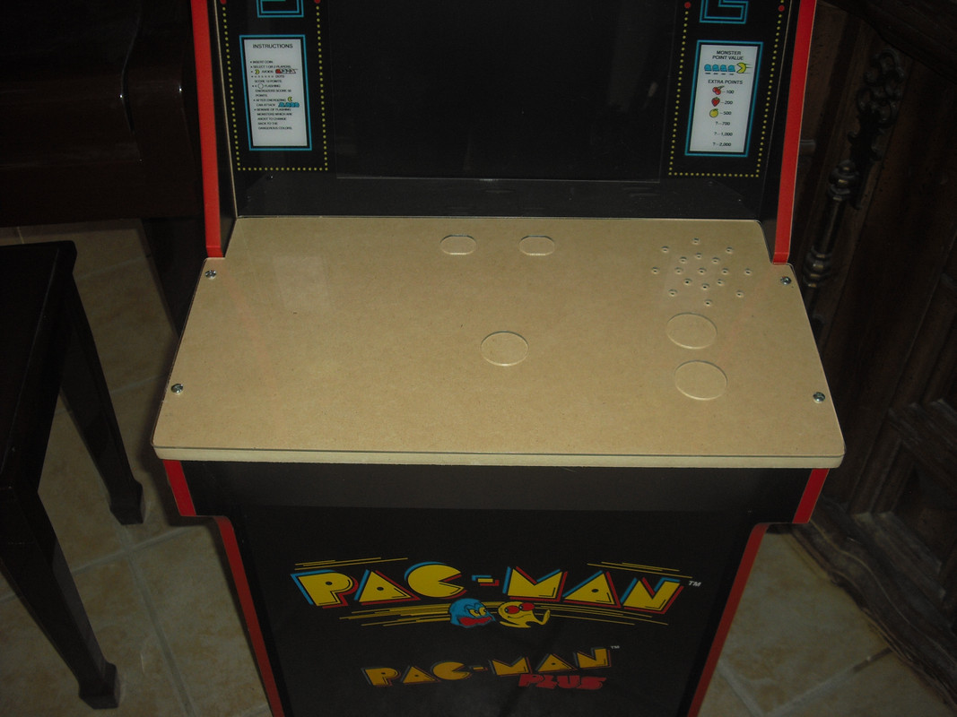 Control panel dimensions : r/Arcade1Up