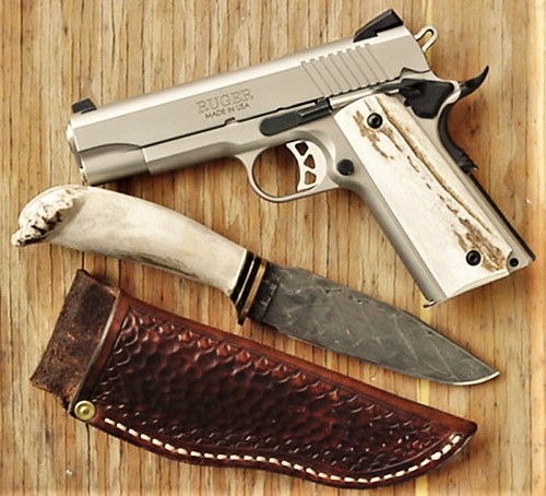 Antler grips for DA revolvers | Single-Actions
